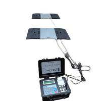 China 40T LED Portable Axle Weighing Scales Overload Protection for sale