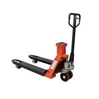 China Carbon Steel Integrate Electric Pallet Jack Scale 3t With Hydraulic Pump for sale