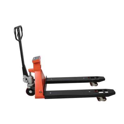 China Carbon Steel Integrate Electric Pallet Jack Scale 3t With Hydraulic Pump for sale