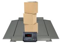 China 0.8m Digital Floor Scales Industrial , LCD Floor Scale For Pallets for sale