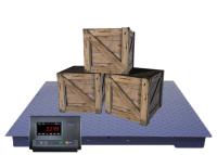 China U Shaped 1M Industrial Floor Scales , 1000kg Electronic Floor Scale for sale