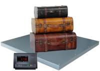 China 0.8m Digital Floor Scales Industrial , LCD Floor Scale For Pallets for sale