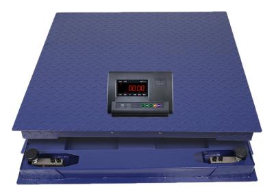 China 1.2*1.5m 3000kg Carbon Steel Industrial Floor Scales for sale