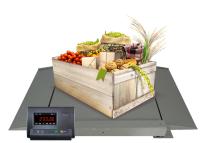 China 0.8m Digital Floor Scales Industrial , LCD Floor Scale For Pallets for sale