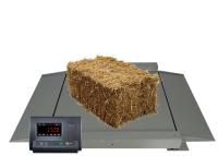 China 2T 1.2m Steel Industrial Floor Scales Adjustable Foot for sale