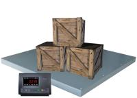 China Warehouse 1.5M 60HZ Industrial Floor Scales With Digital Display for sale