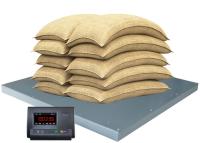 China Warehouse 1.5M 60HZ Industrial Floor Scales With Digital Display for sale