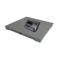 China 48 LCD Pallet Scale Floor 5000 Lb Capacity With Indicator for sale