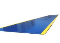 China 3*20m 100 Ton Carbon Steel Heavy Duty Weighbridge for sale