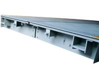 China 3*20m 100 Ton Carbon Steel Heavy Duty Weighbridge for sale