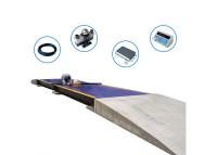 China LCD 150 TON Heavy Vehicle Weighbridge With Lowside for sale