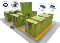 China 60T 220V Electronic Truck Scale 10mm Rated Load for sale