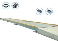 China 120 Ton Dump Vehicle Weigh Scales , 18m Road Weighbridge for sale