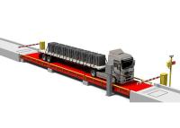 China 120 Ton Dump Vehicle Weigh Scales , 18m Road Weighbridge for sale
