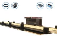 China 20M 100T Vehicle Weighbridge , U Shaped Weighbridge Systems for sale