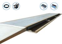 China LED 22M Truck Scale Weighbridge Electronic Carbon Steel for sale
