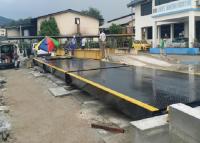 China 120 Ton Dump Vehicle Weigh Scales , 18m Road Weighbridge for sale