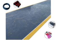 China 12mm 22M Digital Weighbridge Steel Plate Avoid Bending for sale