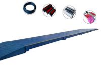 China 12mm 22M Digital Weighbridge Steel Plate Avoid Bending for sale