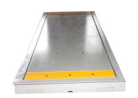 China Grey Fixed 3.2m 40T Truck Axle Scale For Transportaion for sale