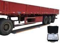 China Electronic Single Axle Weighbridge With 2 Pads Alloy steel for sale