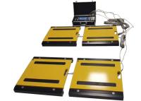 China Wireless 50T lCD  Axle Weight Scale  Alloy Steel for sale