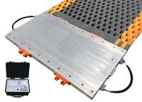 China Modular Truck Axle Scale , 30T Heavy Duty Portable Truck Scales for sale