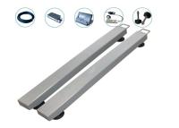 China 2 Ton Pallet Beam Scales , 220V Cattle Scale Load Bars for sale