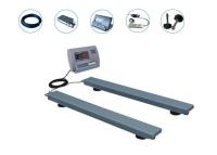 China 2000kg Electronic Pallet Beam Scales Carbon Steel for sale
