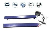 China 3 Ton Portable Pallet Beam Scales  With LED Display for sale