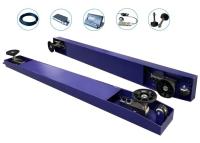 China 3000kg Pallet Beam Scales , LED Weigh Bars For Cattle Crush for sale