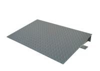 China 2 Ton Stainless Steel Heavy Duty Floor Scales Skid Proof for sale