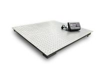 China 2 Ton Stainless Steel Heavy Duty Floor Scales Skid Proof for sale