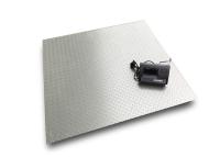 China 2 Ton Stainless Steel Heavy Duty Floor Scales Skid Proof for sale