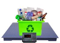 China 1T Heavy Duty Floor Scales Electronic , 2M Heavy Weight Weighing Machine for sale