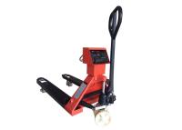 China LCD Pallet Jack With Weight Scale , 3000KG Hand Operated Pallet Truck for sale