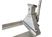 China Hydraulic Pallet Jack With Weight Scale , Brake Pallet Truck With Weighing Scale for sale