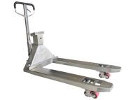 China Hydraulic 2000Kg Manual Weight Scale Pallet Truck for sale