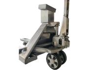 China Manual 3000Kg Pallet Jack Scale Truck With Weight Indicator for sale
