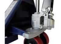 China Manual 3000Kg Pallet Jack Scale Truck With Weight Indicator for sale