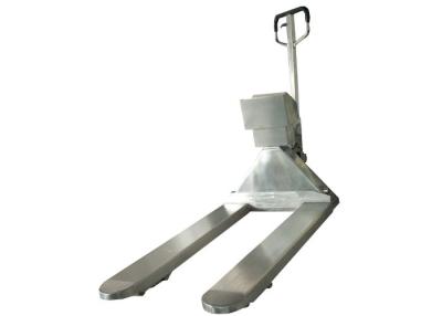 China Removable Rechargeable Pallet Jack With Weight Scale for sale