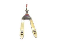 China Removable Rechargeable Pallet Jack With Weight Scale for sale