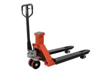 China 2T Gas Cylinder Pallet Jack With Weight Scale Hand for sale