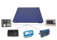 China Industrial 5T Digital Floor Scale 110V With 5m Signal Cable for sale