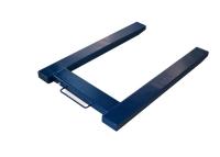 China Carbon Steel 3t Movable U Shaped Floor Pallet Scale for sale