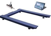 China 3 Ton U Shaped Carbon Steel Movable Digital Pallet Beam Scales for sale