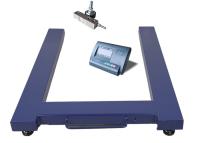 China 3 Ton U Shaped Carbon Steel Movable Digital Pallet Beam Scales for sale