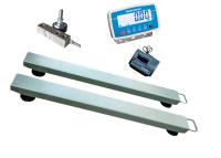 China Precalibrated 5000lb Heavy Duty Carbon Steel Live Stock Scales for sale