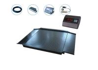 China Industrial Heavy Duty Floor Pallet Scale 1x1M 3000Kg With RS232 Interface for sale