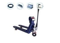 China 1 2 3T Carbon Steel Manual Pallet Truck Scales With Hydraulic Pump for sale